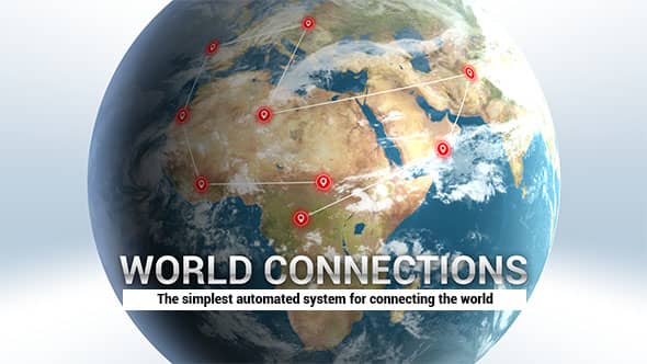 World Connections After Effects Project & Template on Vimeo