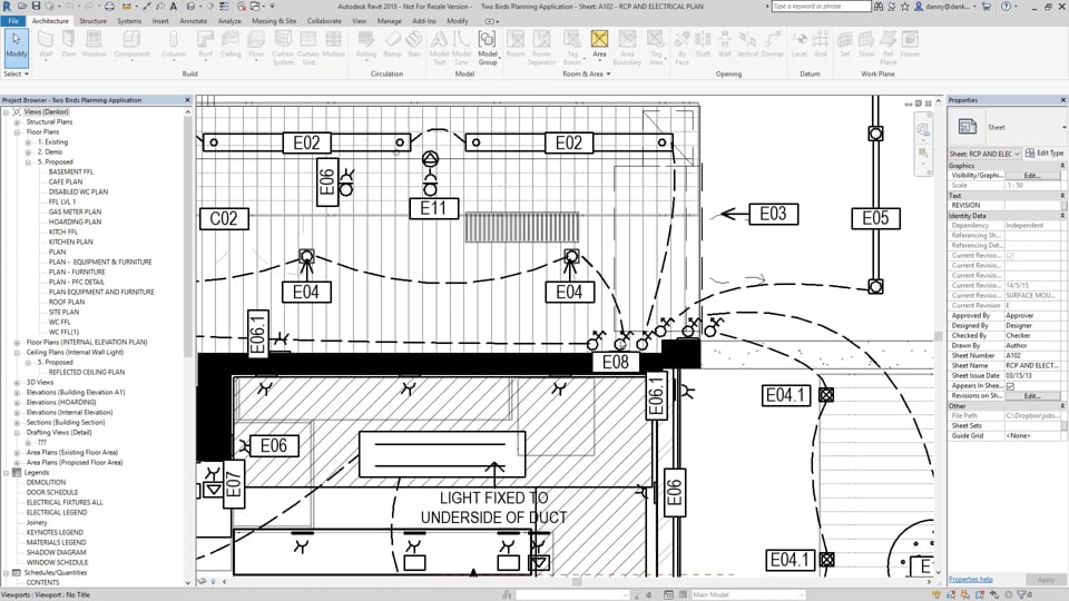 How To Draw Reflected Ceiling Plan In Revit | Shelly Lighting