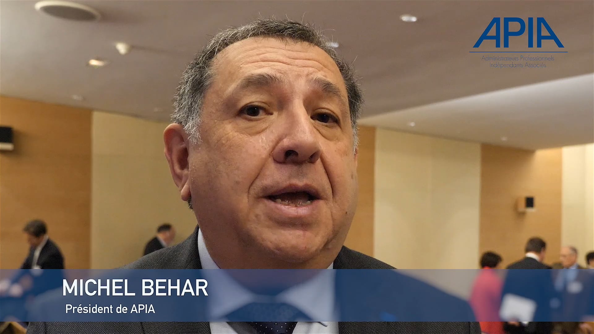 INTERVIEW MICHEL BEHAR APIA 2017 on Vimeo