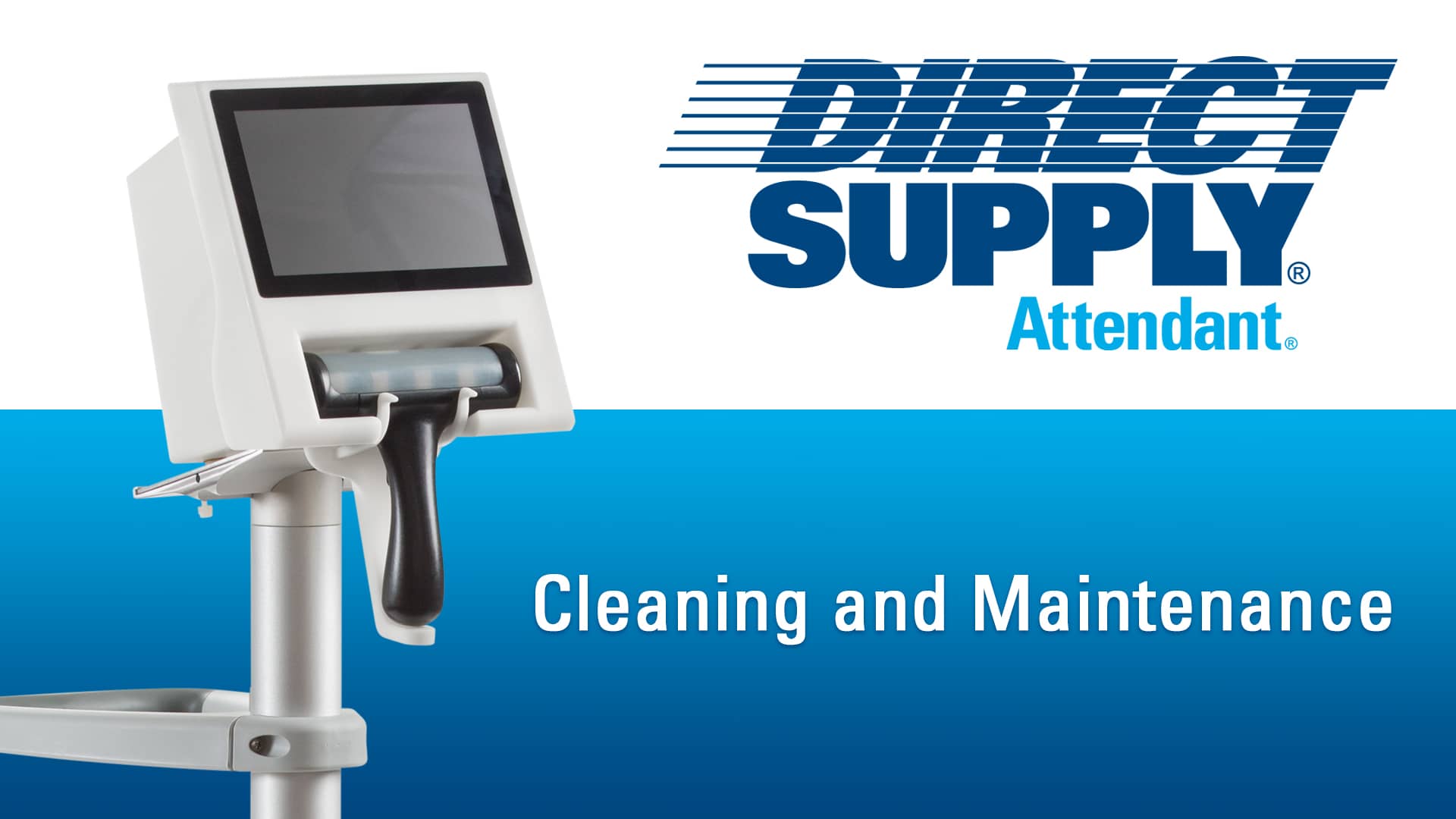 Attendant Prodigy Bladder Scanner – Cleaning and Maintenance on Vimeo