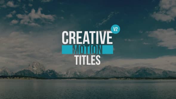 Creative Motion Titles Motion Graphics on Vimeo