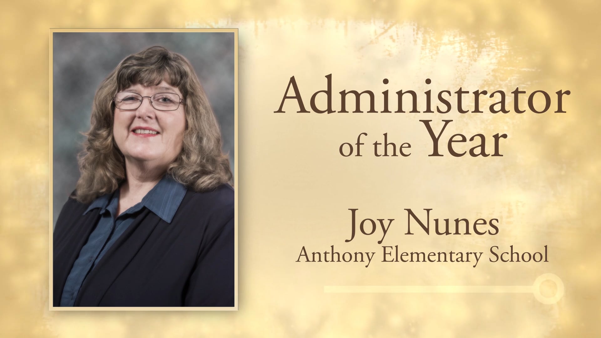 Joy Nunes - Administrator of the Year on Vimeo
