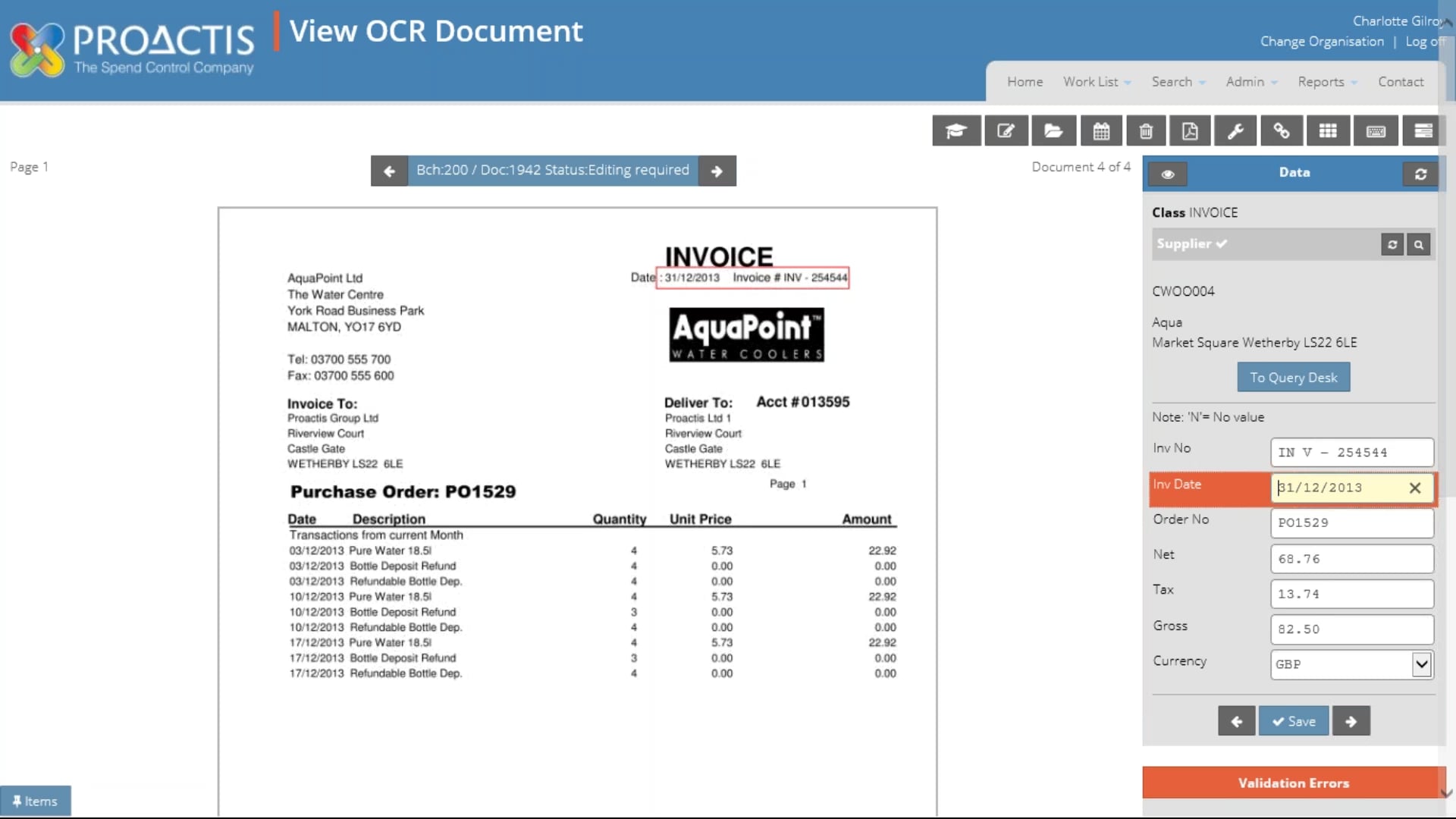 Invoice Capture overview Demo on Vimeo