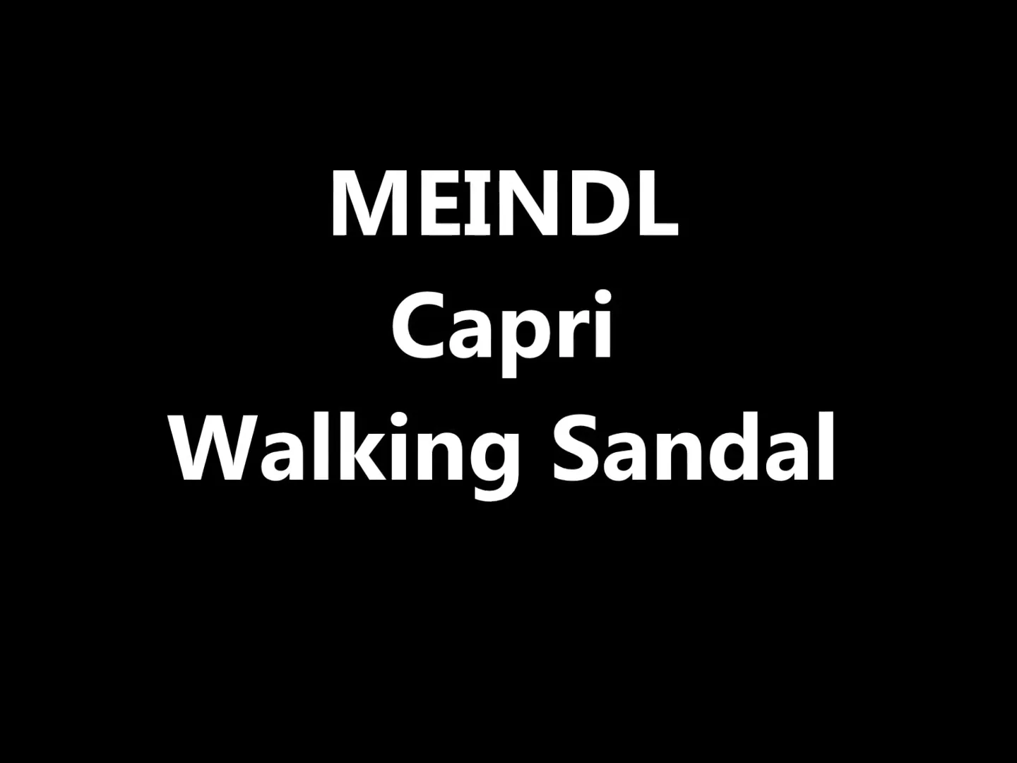 Meindl Capri Sandal