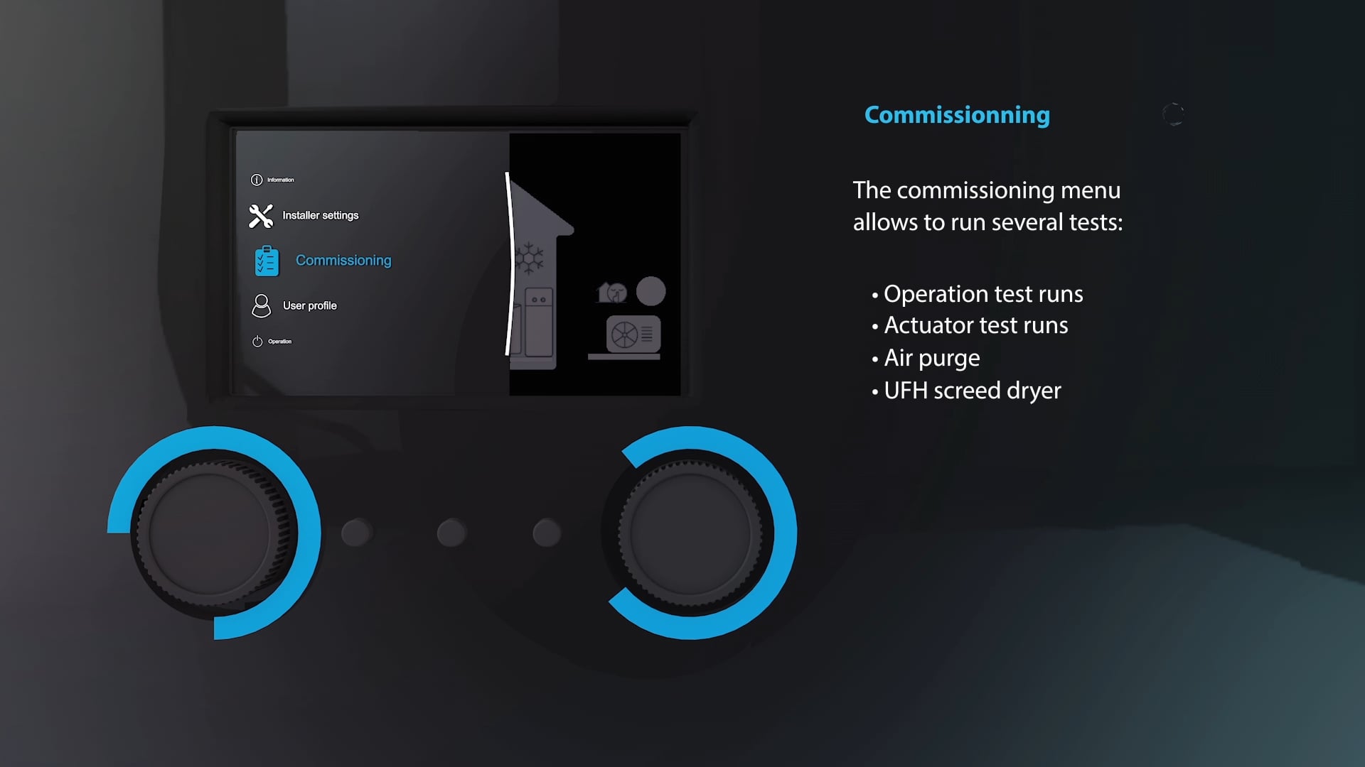 Daikin Altherma 3 User interface Animation EN on Vimeo