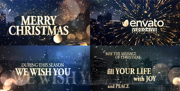 Christmas Card Motion Graphics on Vimeo