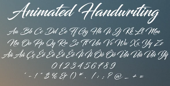 Animated Handwriting Motion Graphics on Vimeo