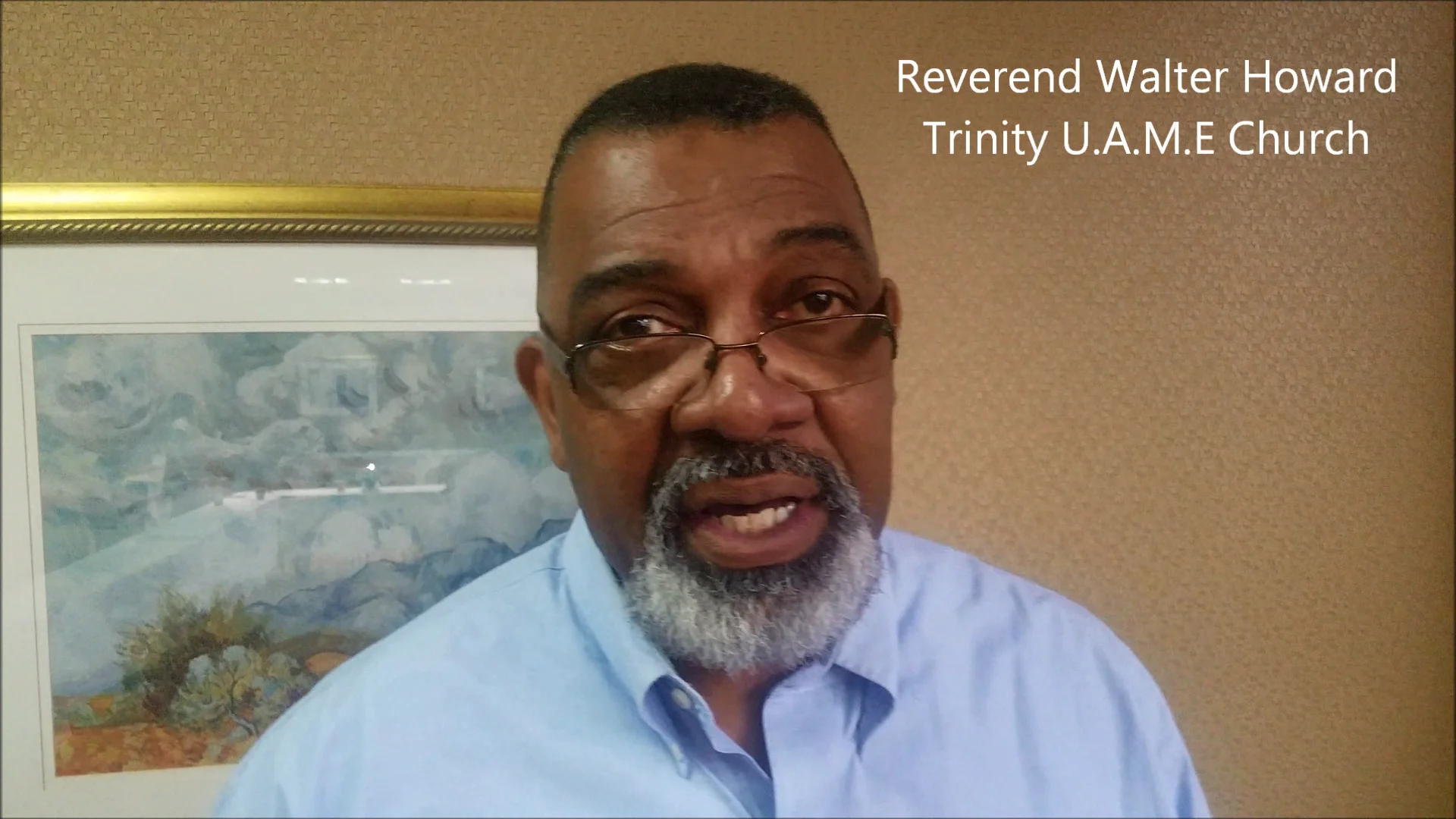 Reverend Walter Howard Testimonial on Vimeo
