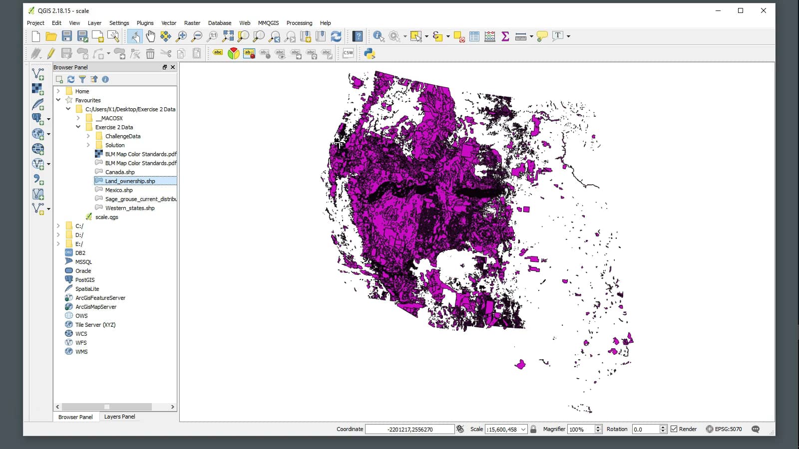 Working with scale and spatial bookmarks in map view and print composer - QGIS on Vimeo