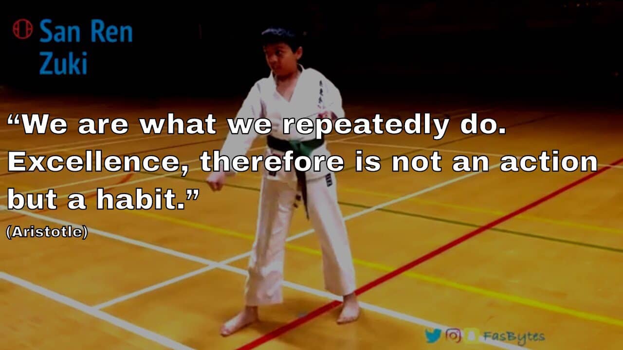 San Ren Zuki, Shito-kai Karate Practise on Vimeo