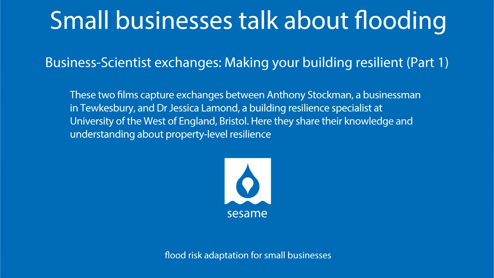 Exchange between Anthony Stockman (a business man in Tewkesbury) and ...