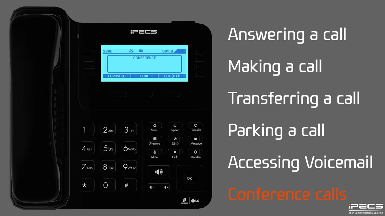 Ericsson-LG Enterprise LIP-9030 & 9040 Handset Guide on Vimeo