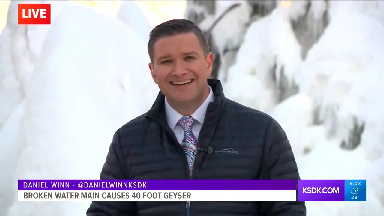 Daniel Winn - Daniel Winn "Broken Water Main, 40-Foot Geyser" on Vimeo