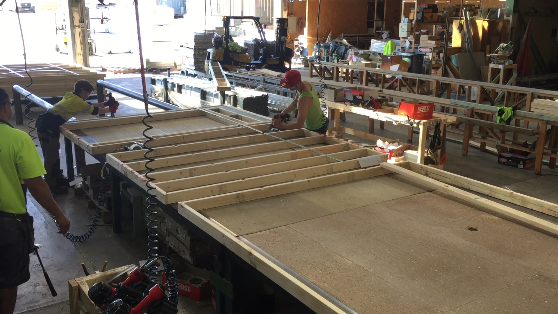 Steel Nog installed - Spida Machinery