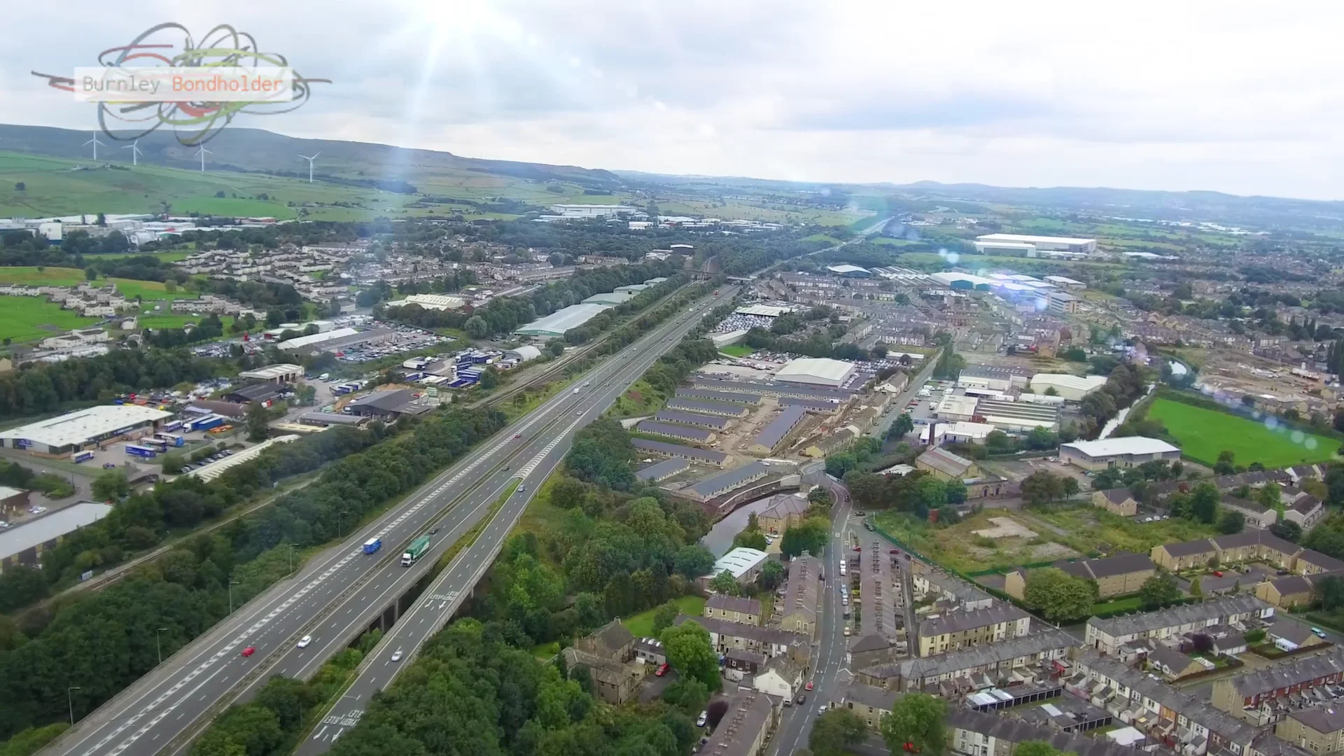 Burnley By Drone - 2018 Junction 10 M65 to Burnley drone on Vimeo