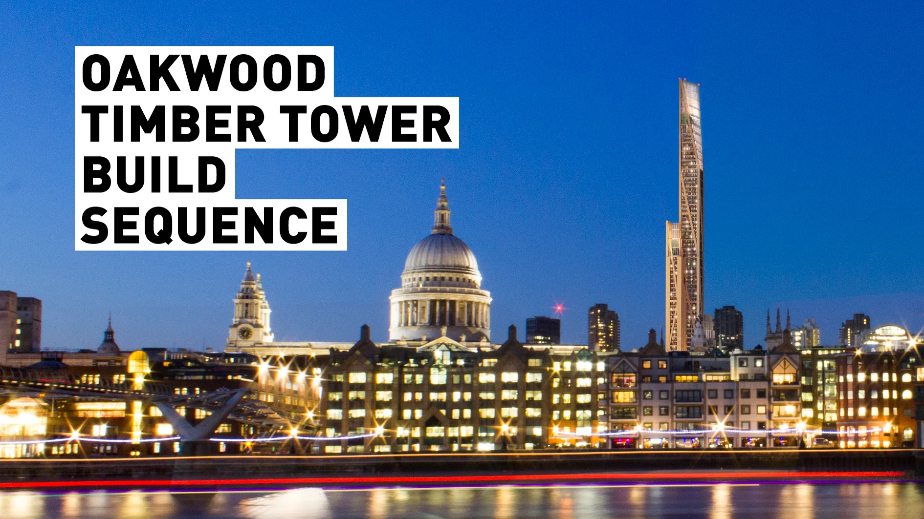 Oakwood Timber Tower Build Sequence on Vimeo