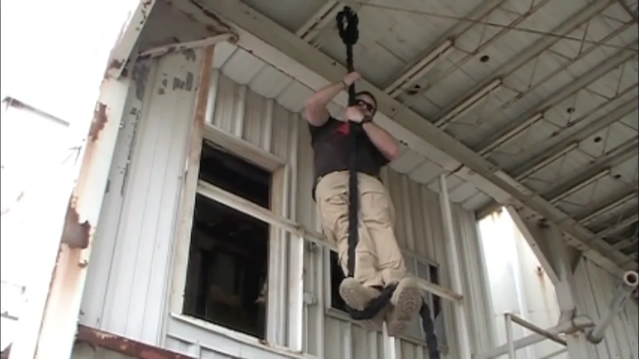 Navy SEAL Rope Climbing Techniques on Vimeo