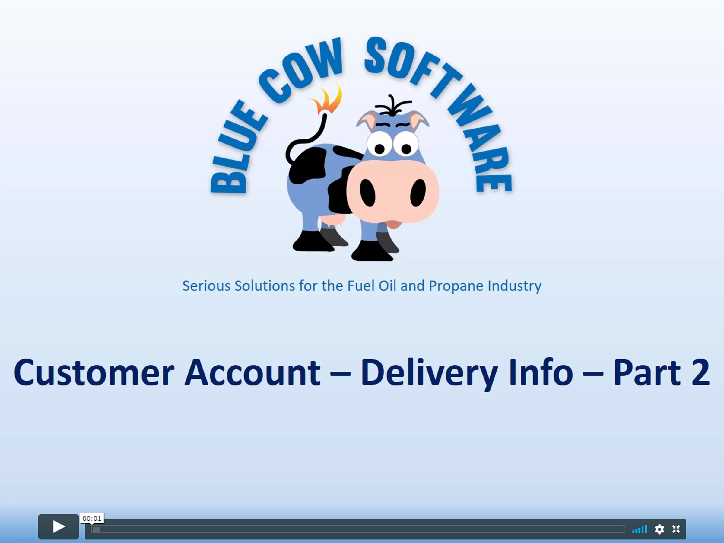 Customer Account – Delivery Info – Part 2