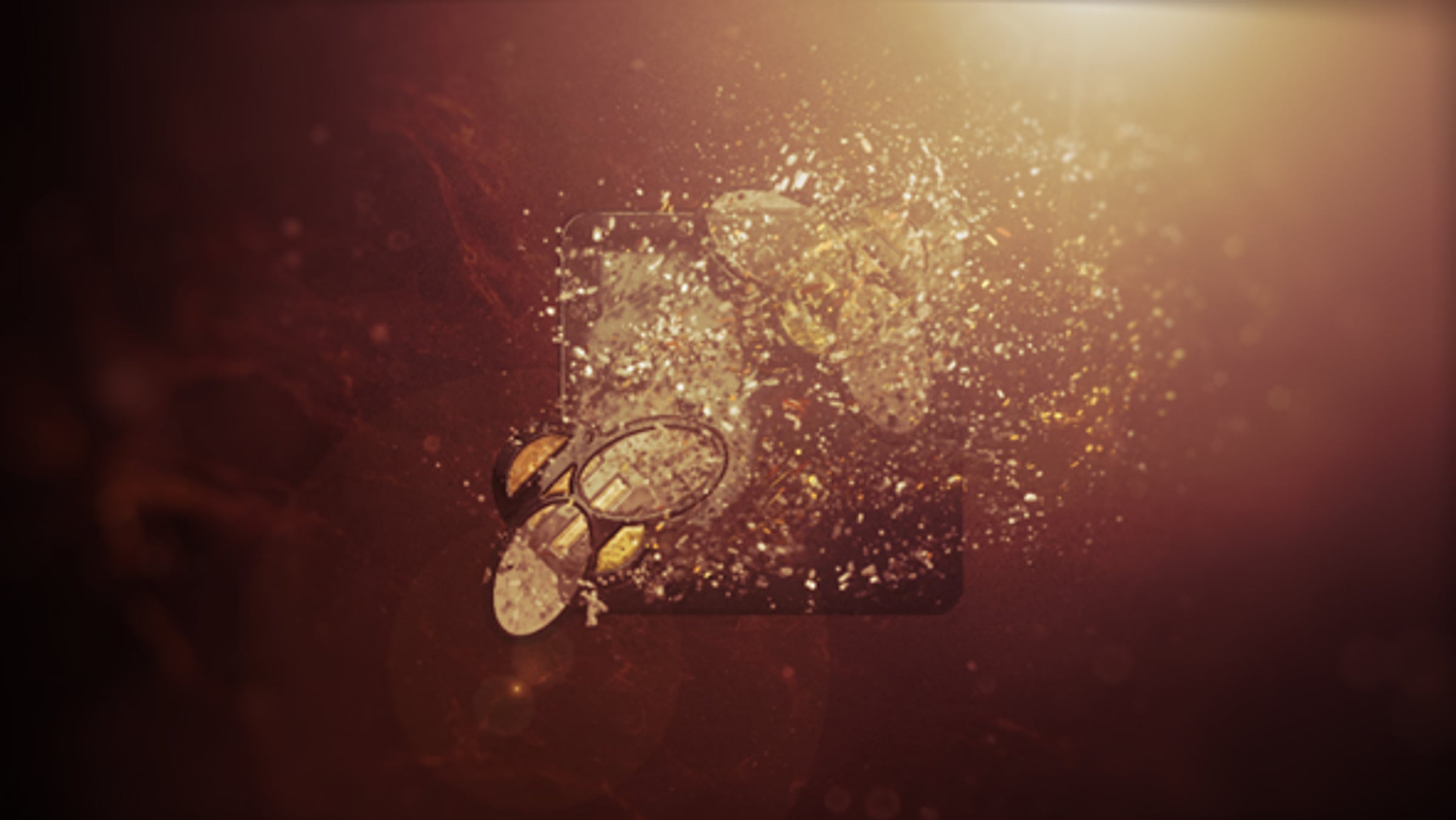 Fire Particles Logo Reveal Motion Graphics