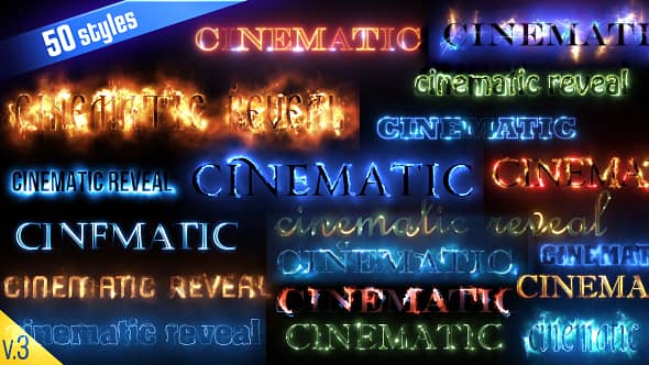 50 Cinematic Text Styles Motion Graphics on Vimeo