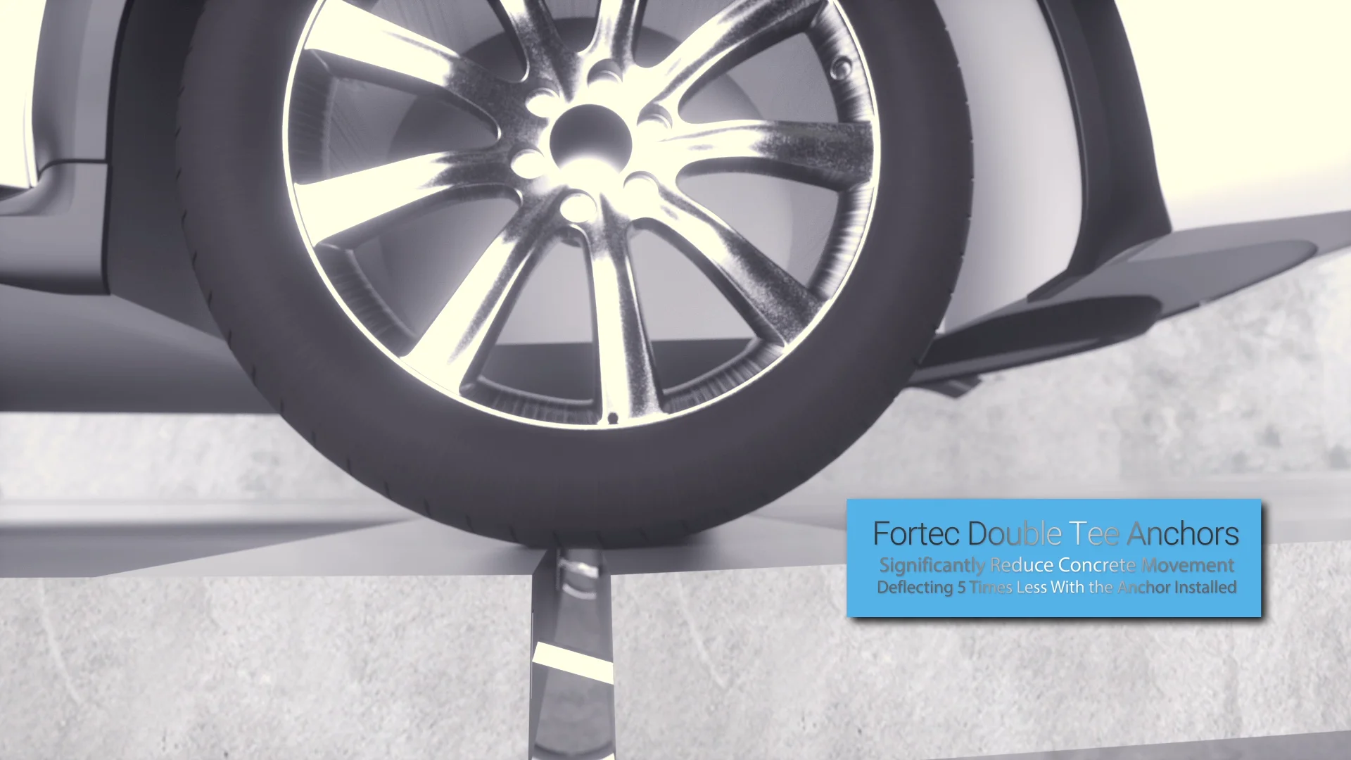 Fortec Systems Double Tee Anchors Animation on Vimeo