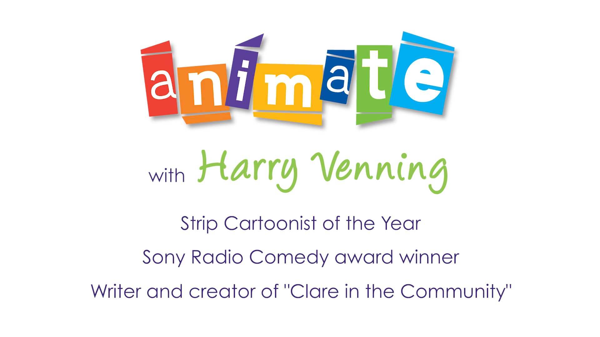 Animate with Harry Venning on Vimeo