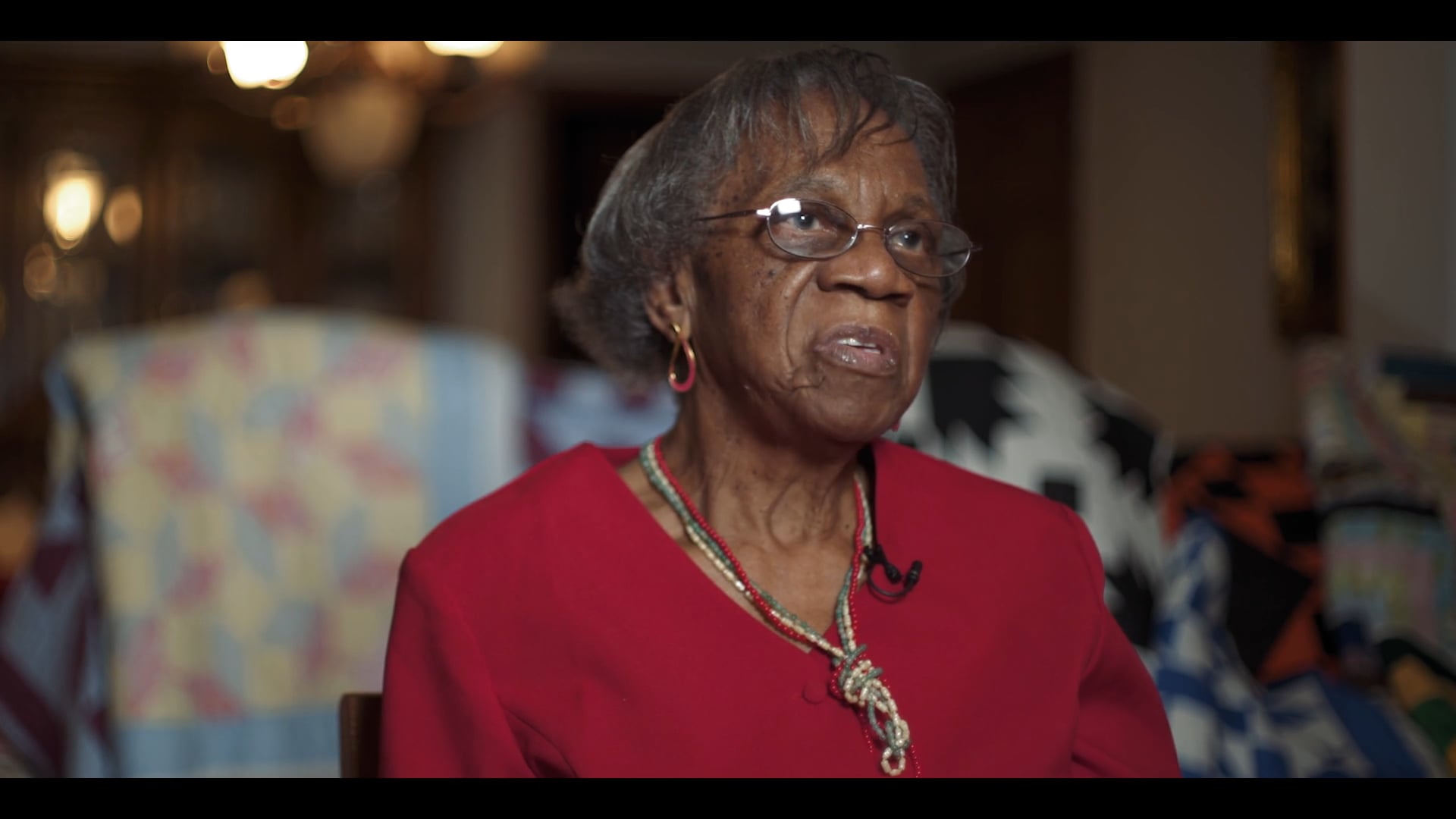 Gracie Bell unveils special quilting code through her works of art and ...