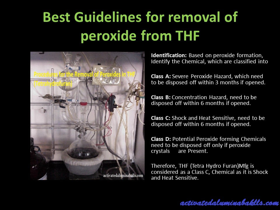 REMOVAL OF PEROXIDES from THF on Vimeo