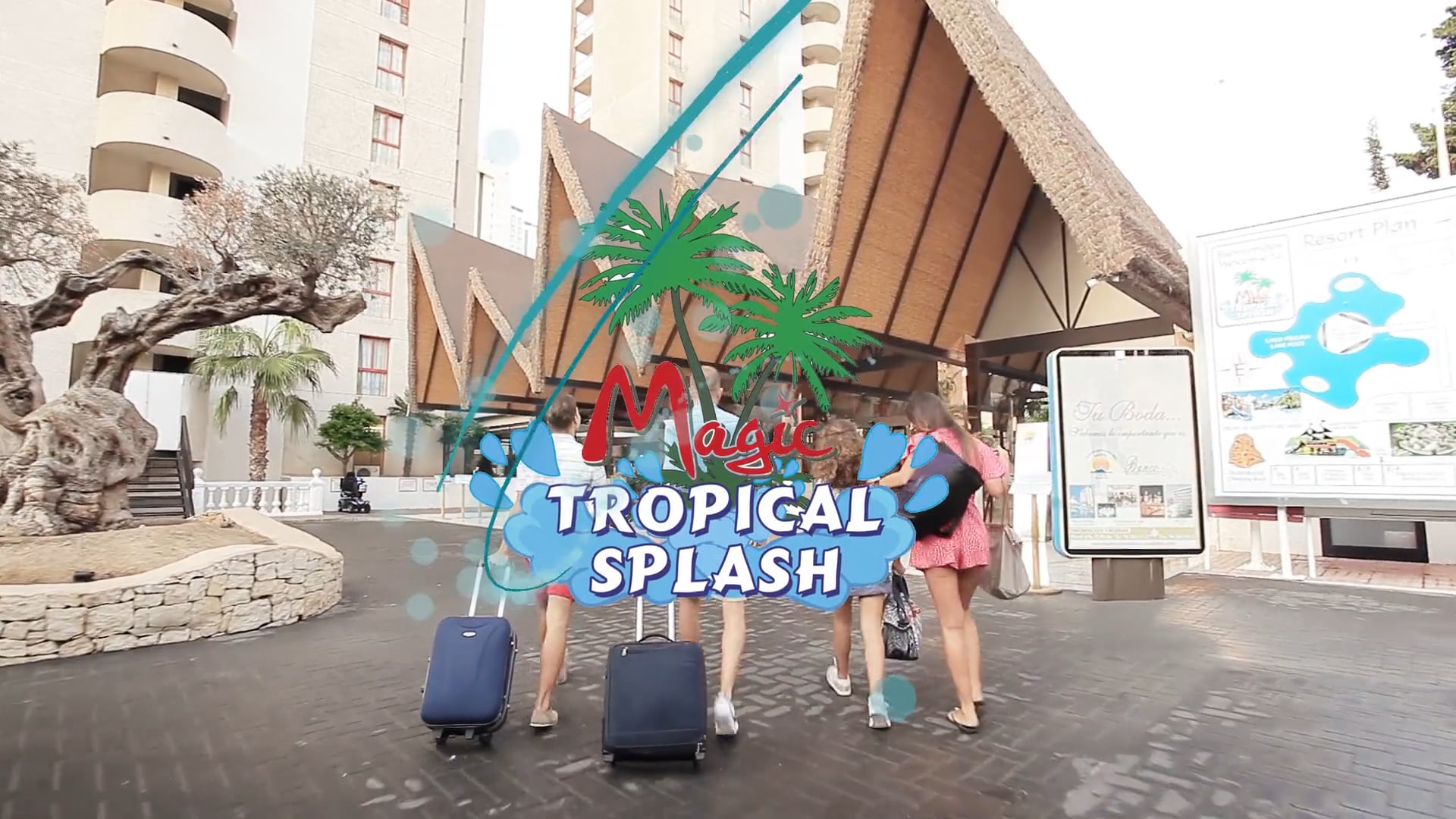 Magic Tropical Splash Water Park, Spa & Caribbean Resort - Video ...