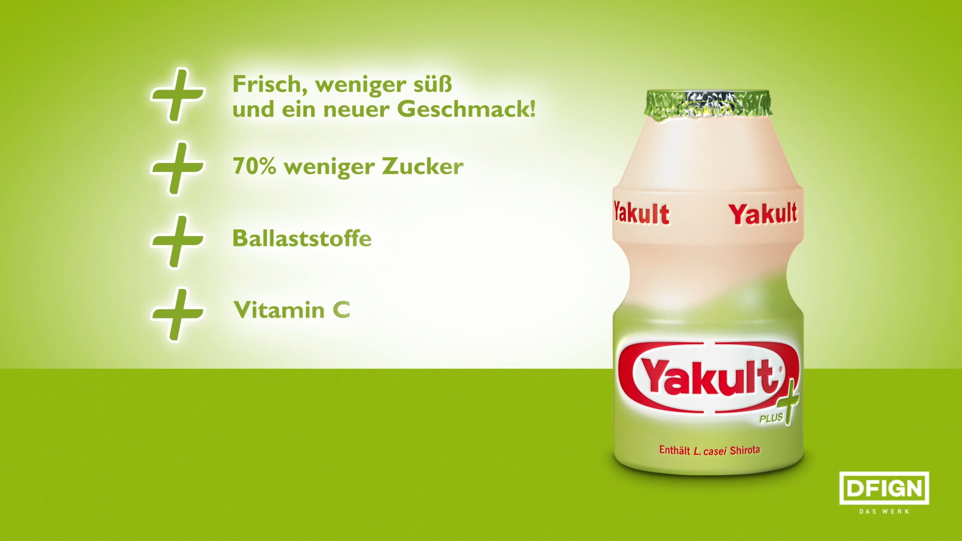 Yakult Plus / 10 sec TV Commercial on Vimeo