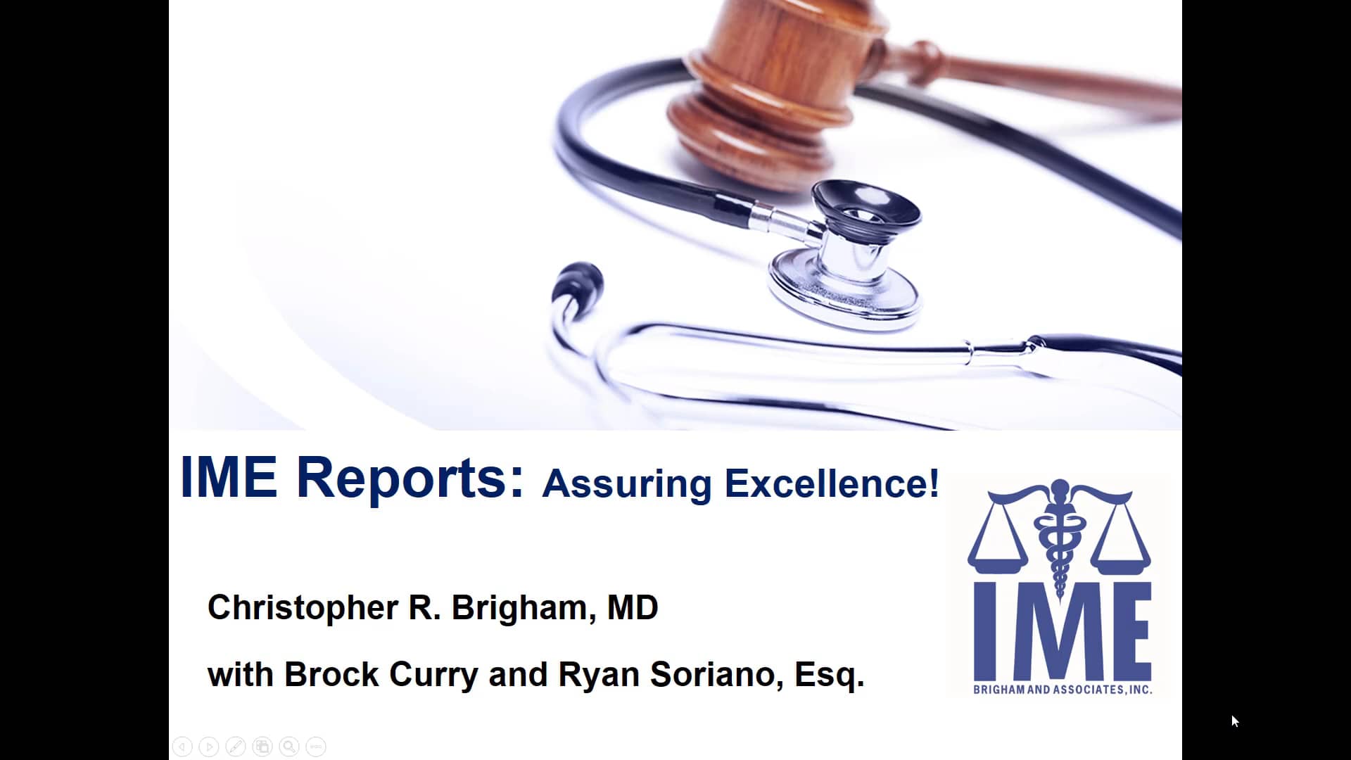 IME Reports - Achieving Excellence! on Vimeo