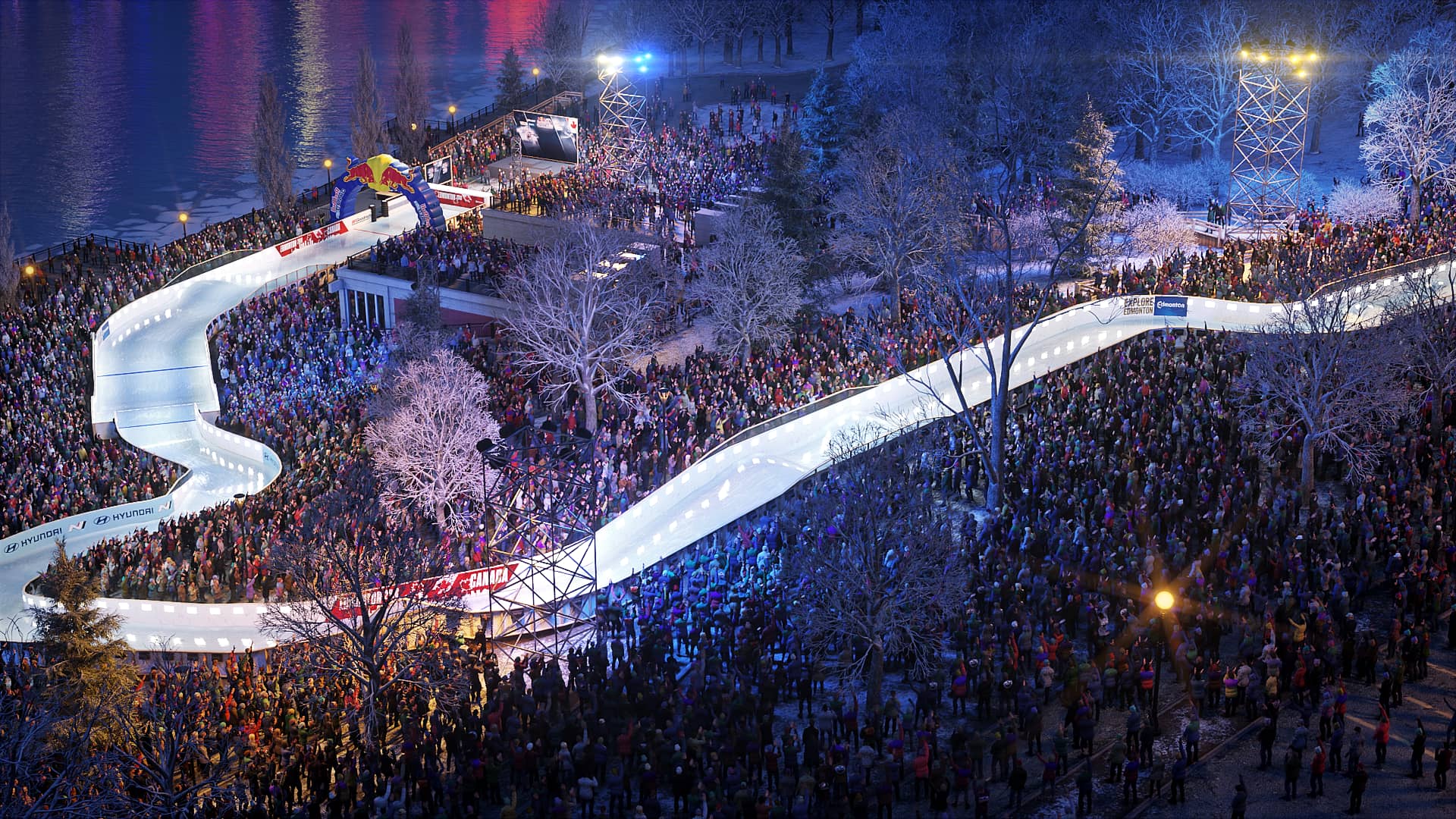 Red Bull Crashed Ice 2018 | 3D Track Overview - Canada on Vimeo