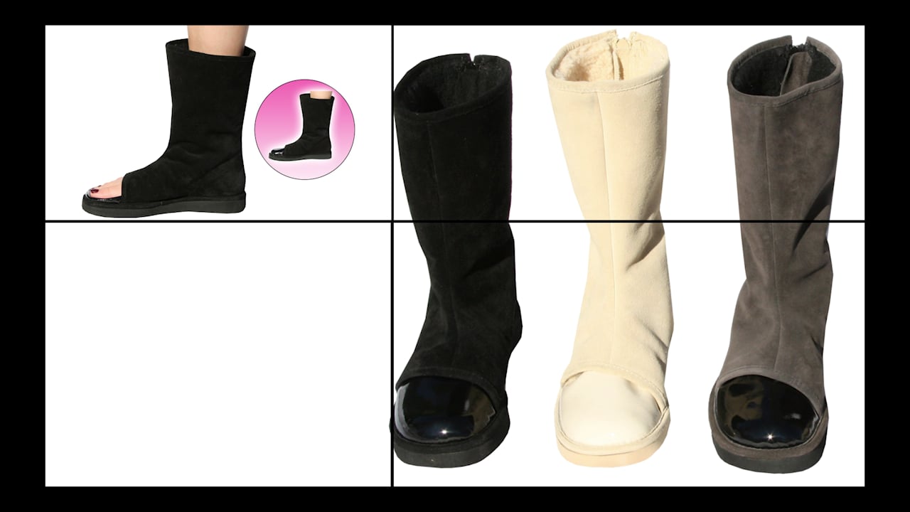 Bootie Pies Pedicure Boots on Vimeo