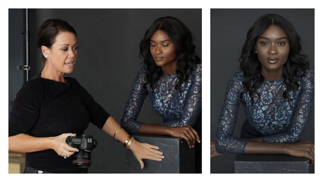 Beauty Pose With Tee - The Beauty Pose (mini-course) - The Portrait System