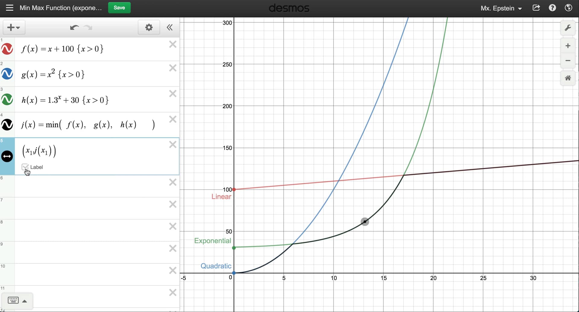 Min & Max Functions - Desmos on Vimeo