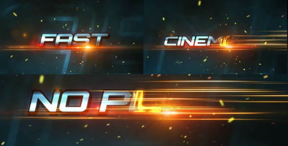 Fast Trailer Titles Motion Graphics on Vimeo