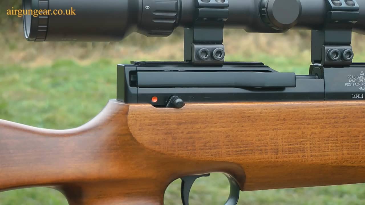 REVIEW - WEIHRAUCH HW101 KT single-shot PCP air rifle on Vimeo