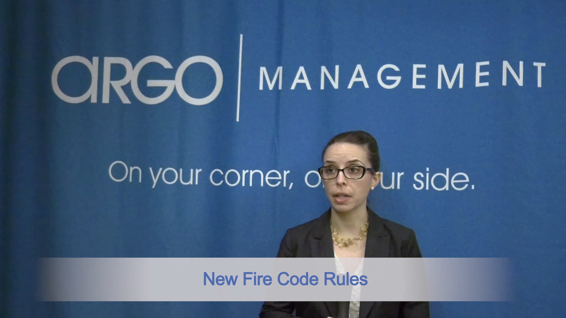 Jessica Tusing on New Fire Code Rules for Multi-Family Residential ...
