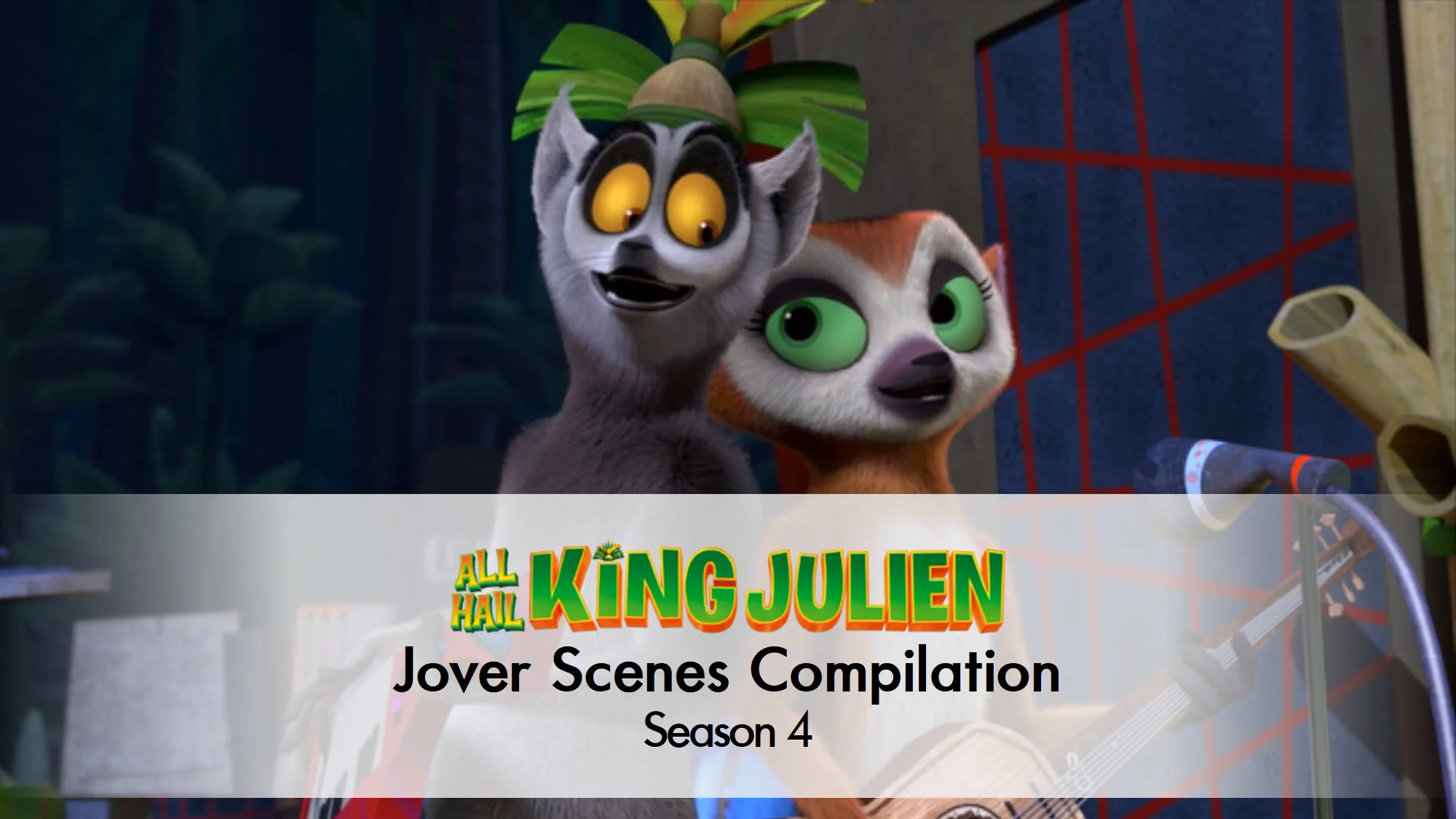 AHKJ - Julien&Clover (Jover) scenes compilation - Season 4