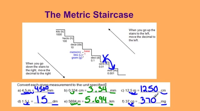Metric Staircase on Vimeo