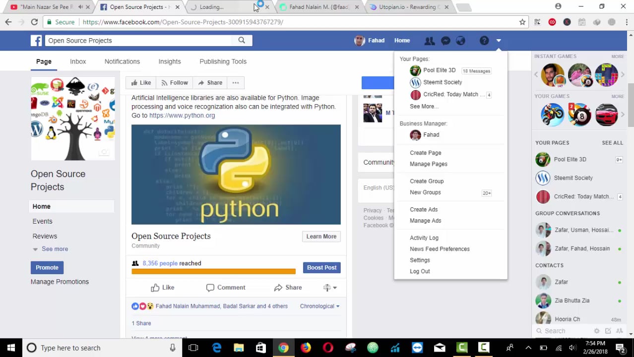 python promotion on Vimeo