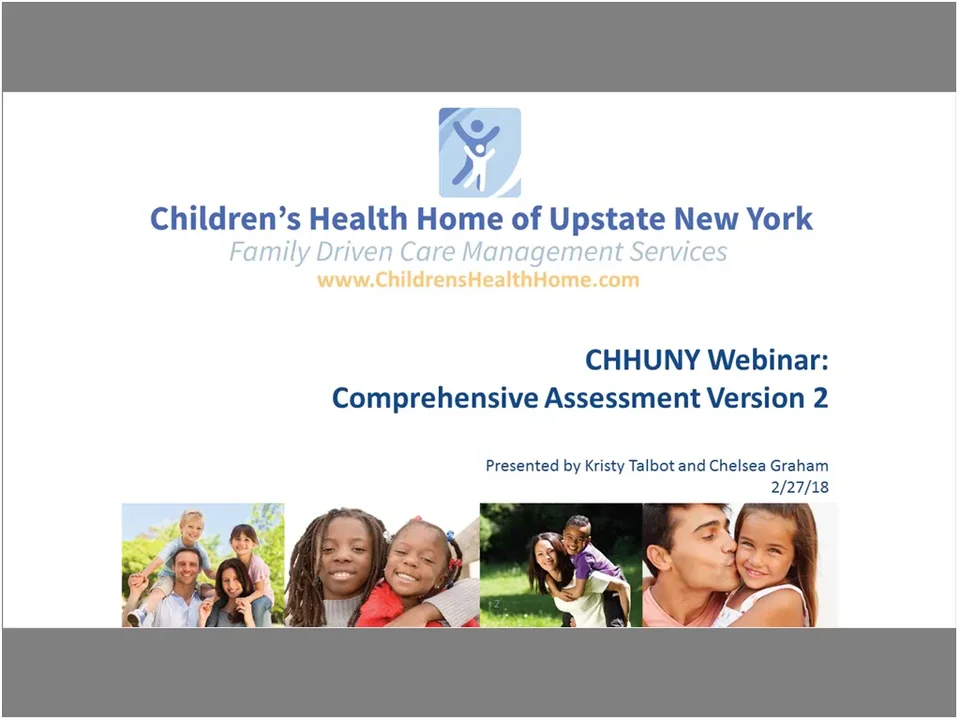 Updated CHHUNY Comprehensive Assessment Review- 2-27-18