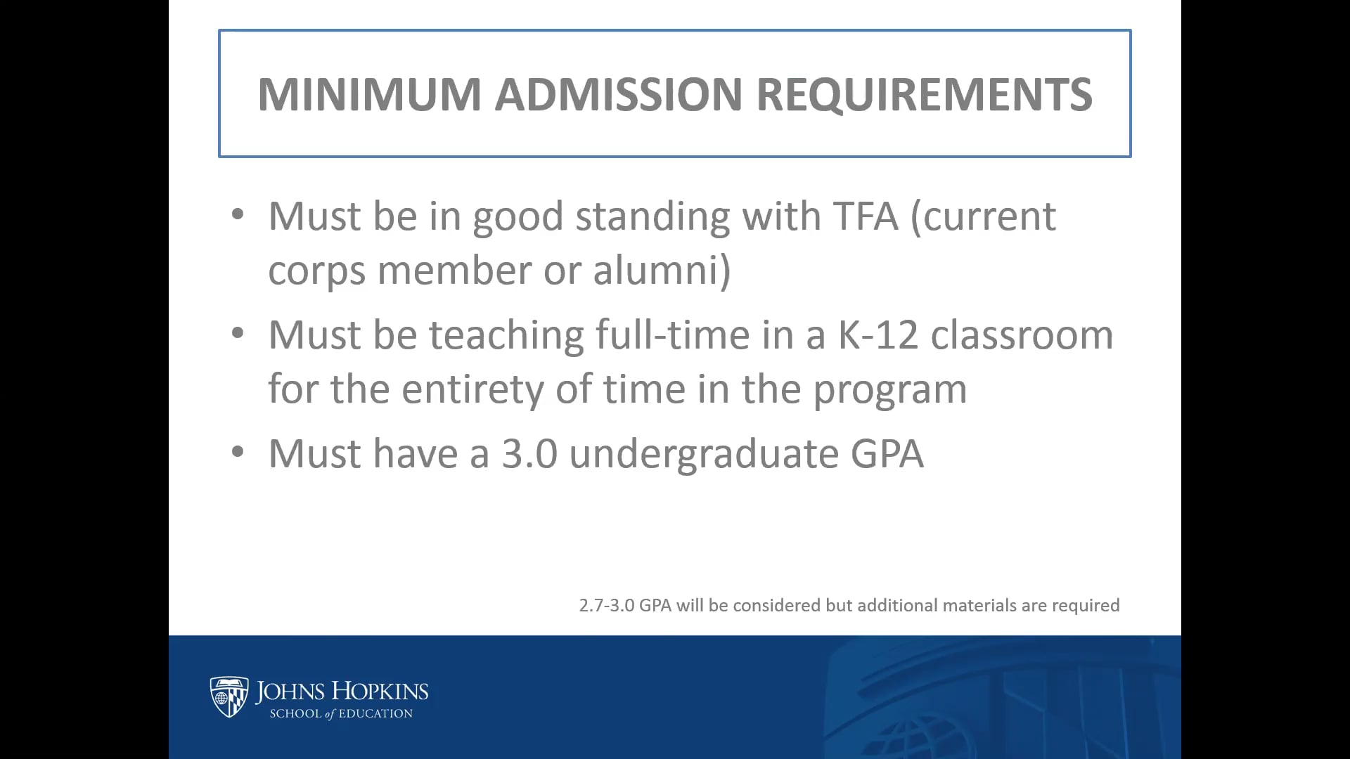 TFA Webinar Recording 2018 on Vimeo