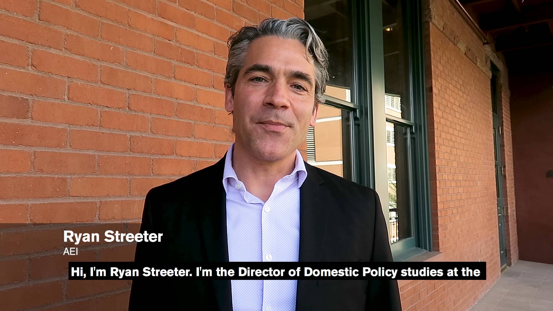 Ryan Streeter - AEI on Vimeo