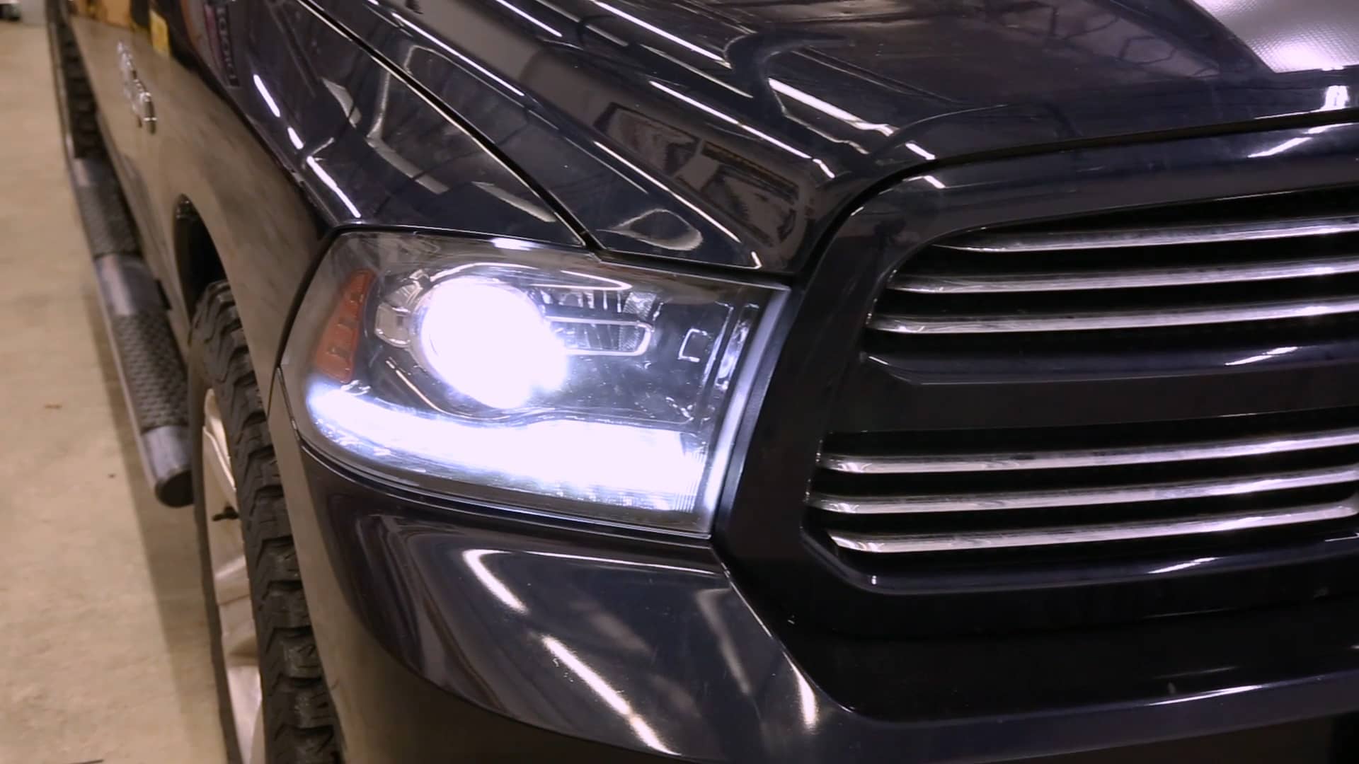 How to Install 2013-2015 Dodge Ram Headlight LEDs (Projector) | Diode ...