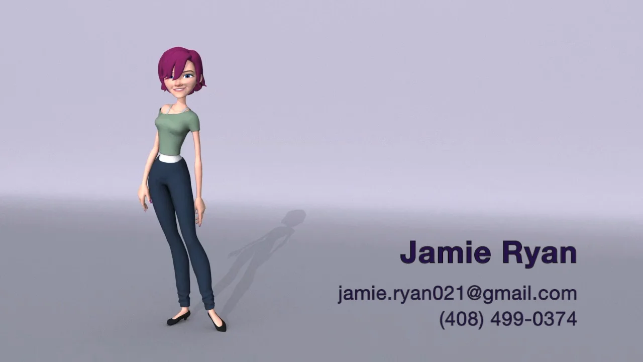 Jamie Ryan Animation Reel - 2018