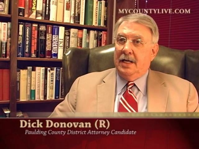 MCL - Dick Donovan - District Attorney Candidate on Vimeo