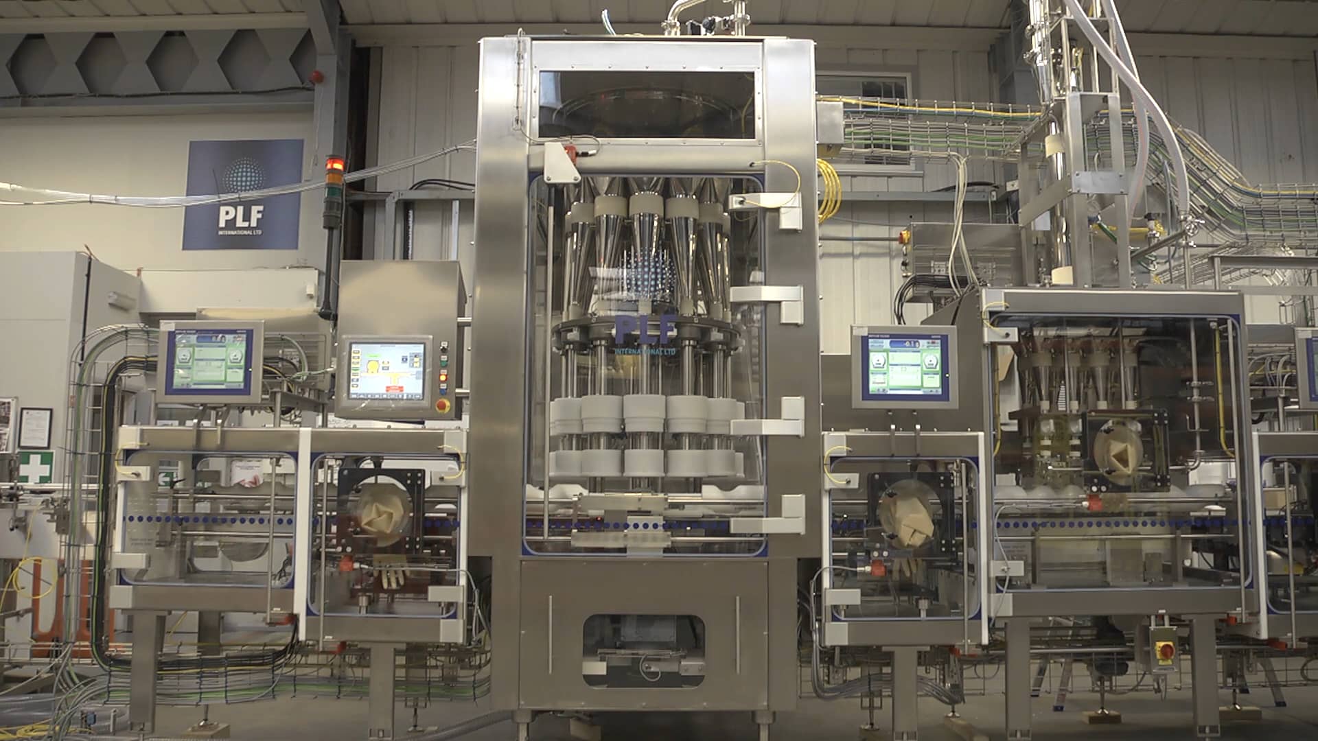 JBT PLF International - 12 head Filler for powder applications on Vimeo