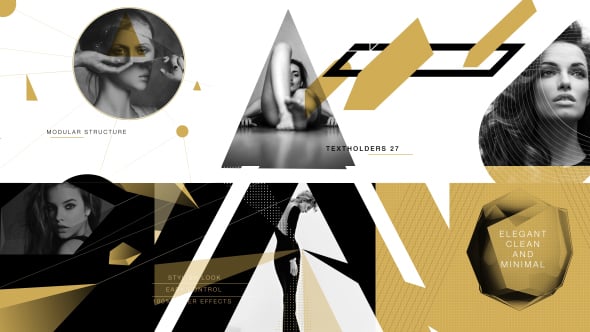 Gold Shape Motion Graphics on Vimeo