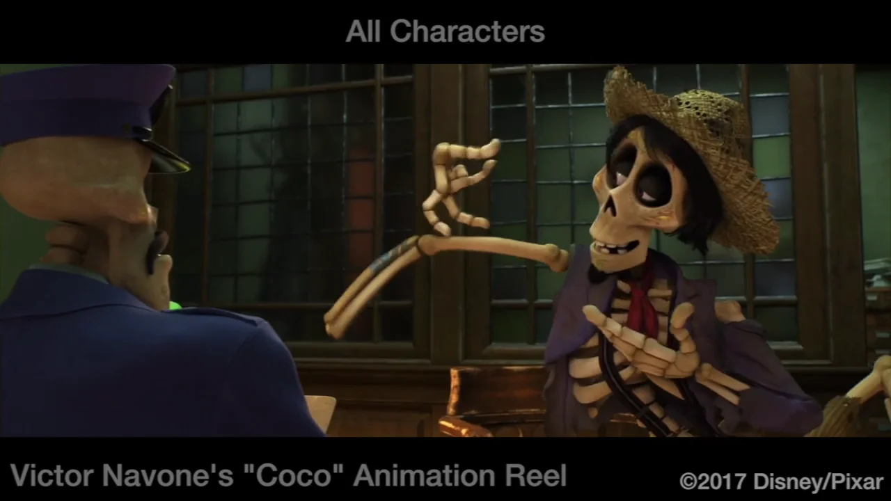 "Coco" Animation Reel